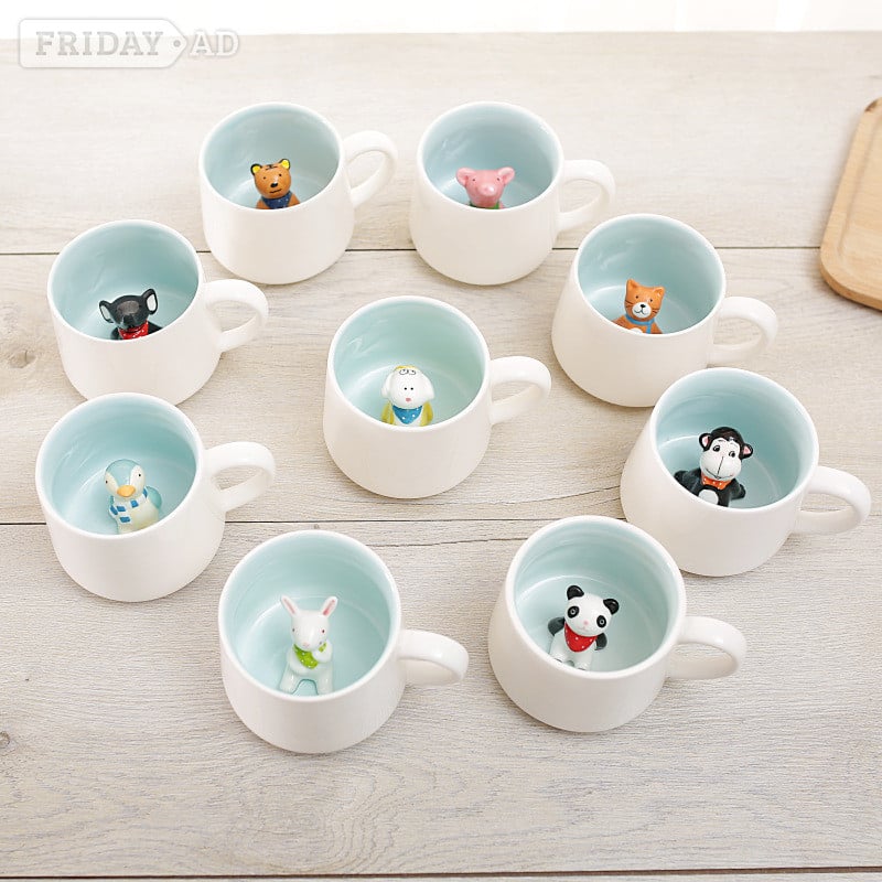 Cute Animal Design Ceramic Mug in Ipswich
