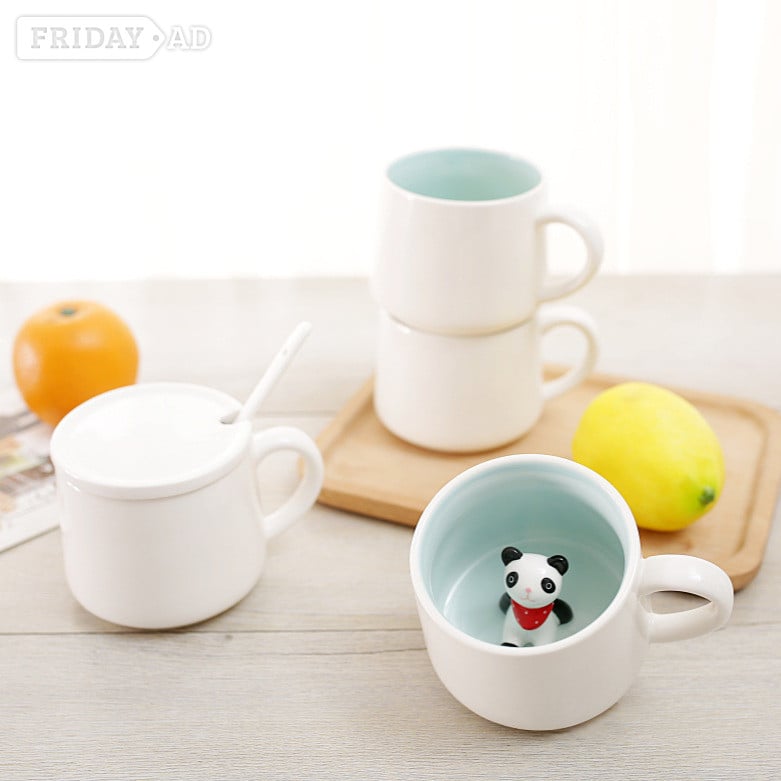 Cute Animal Design Ceramic Mug in Ipswich